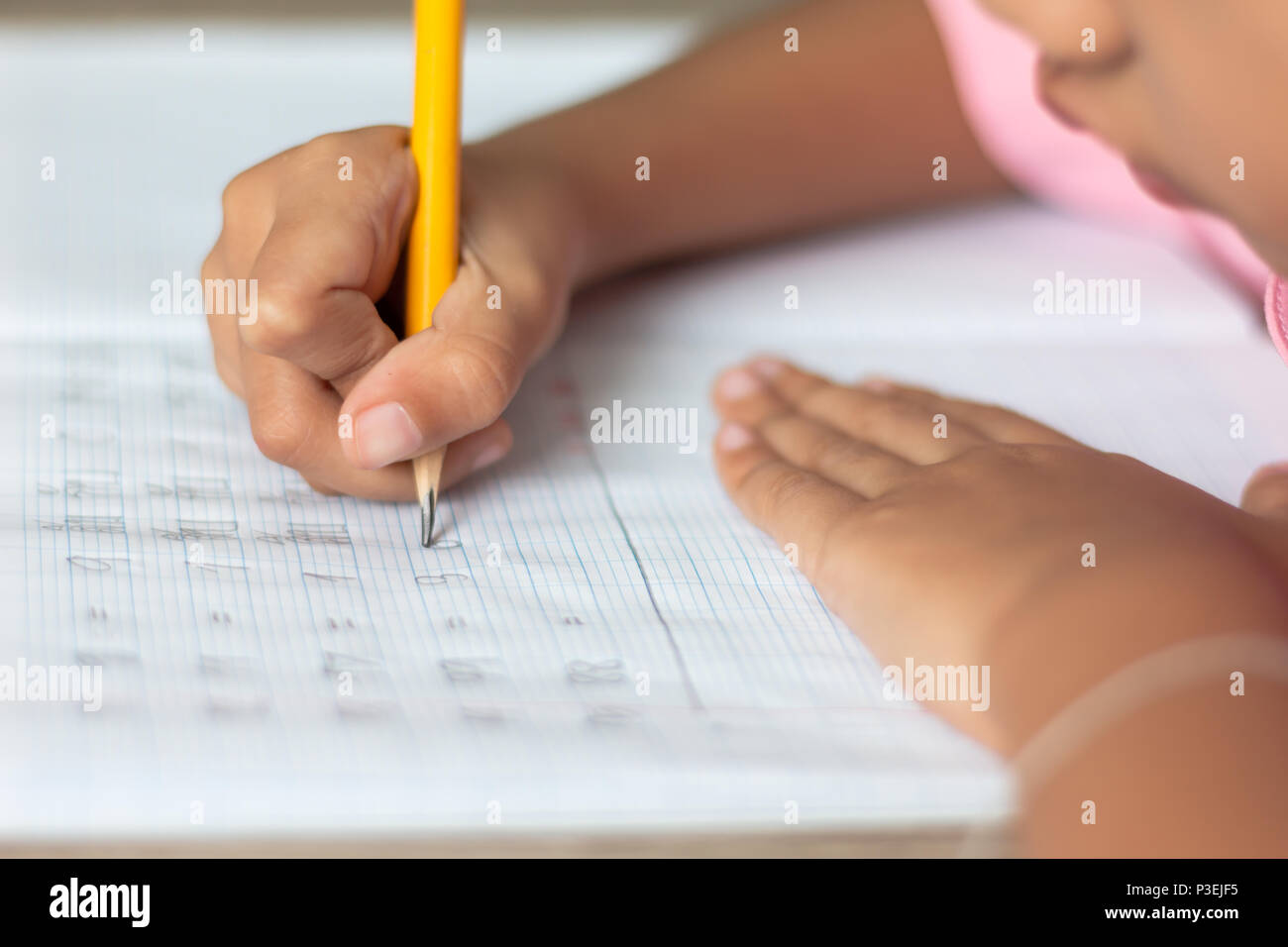 Blurred writing hi-res stock photography and images - Alamy