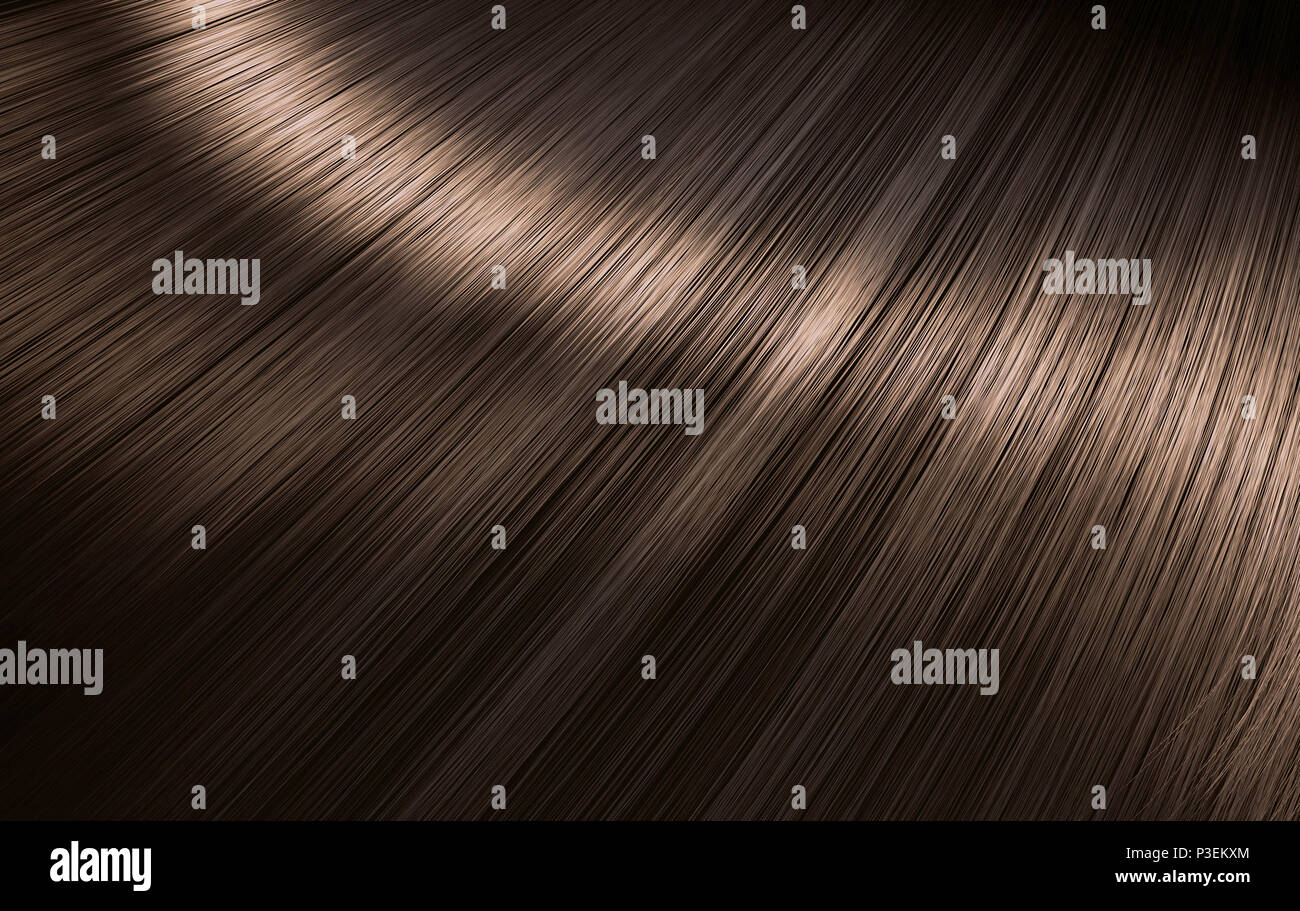 Close up brunette hair texture straight hi-res stock photography and ...