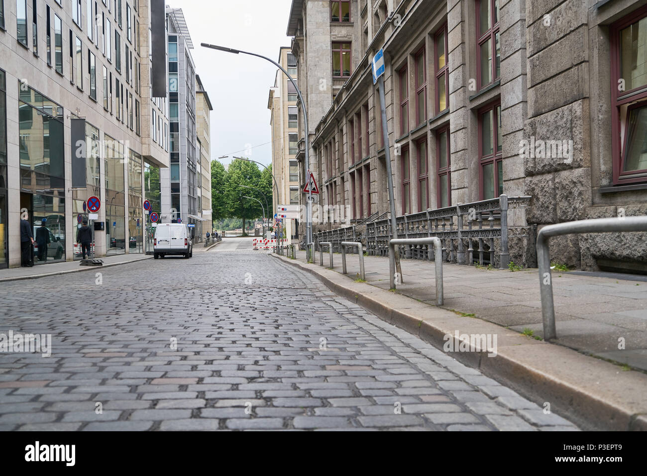 Empty street background hi-res stock photography and images - Alamy