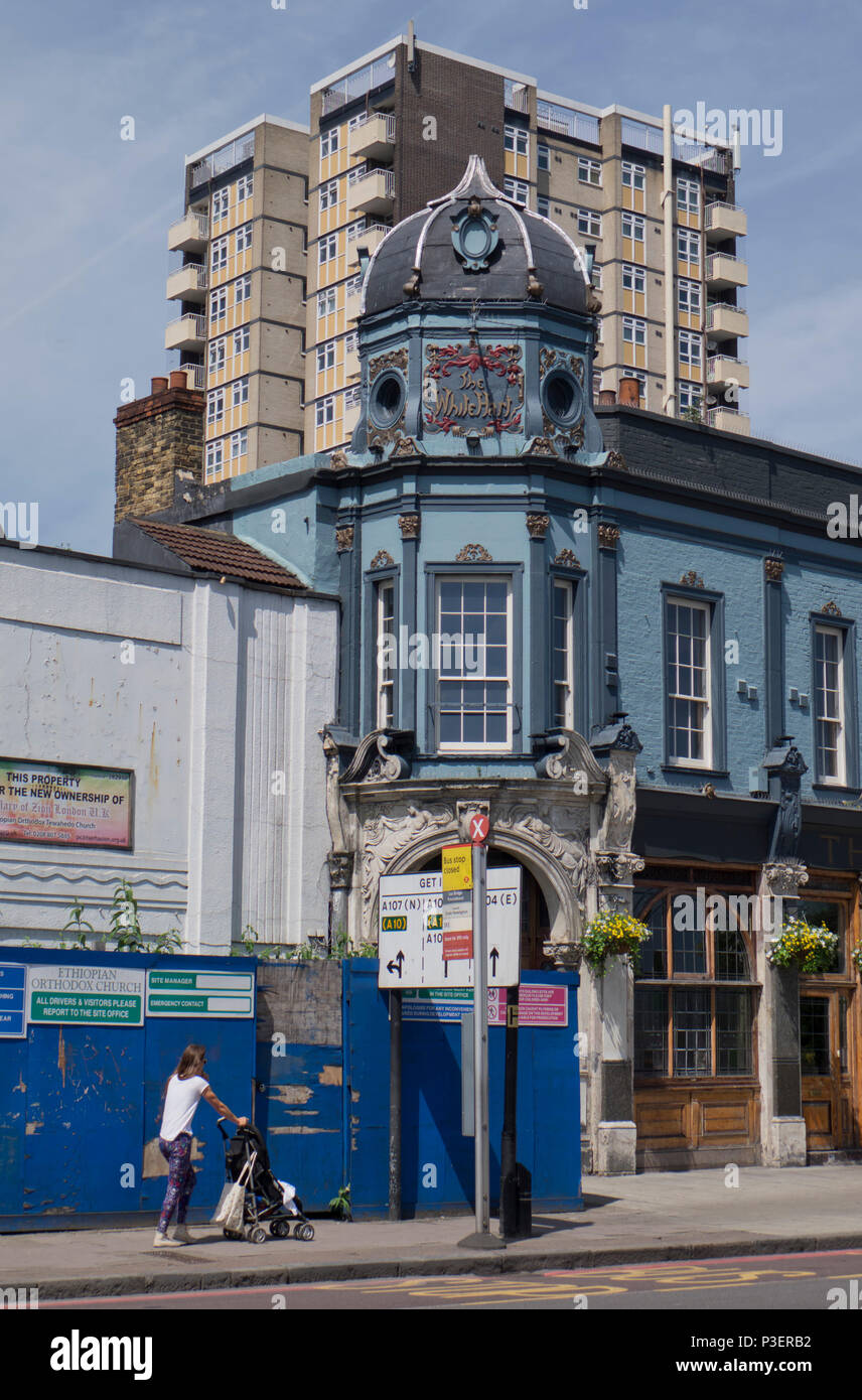 Old pub and old housing estate due for demolition to build luxury tower ...