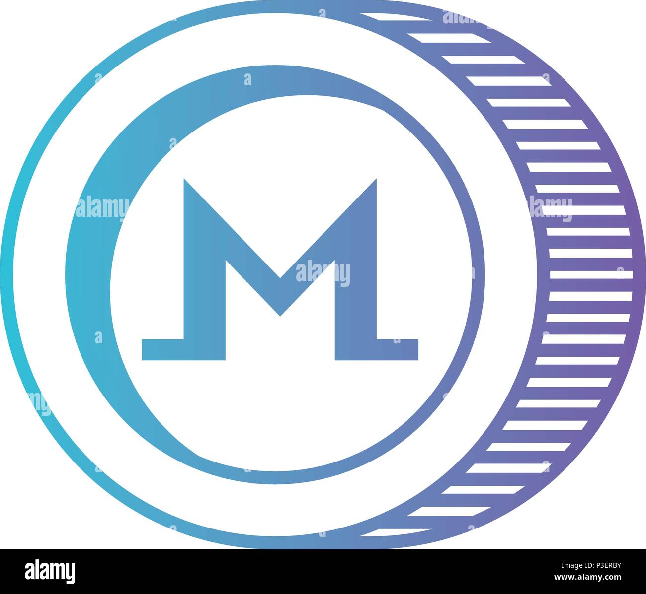 Monero transaction Stock Vector Images - Alamy