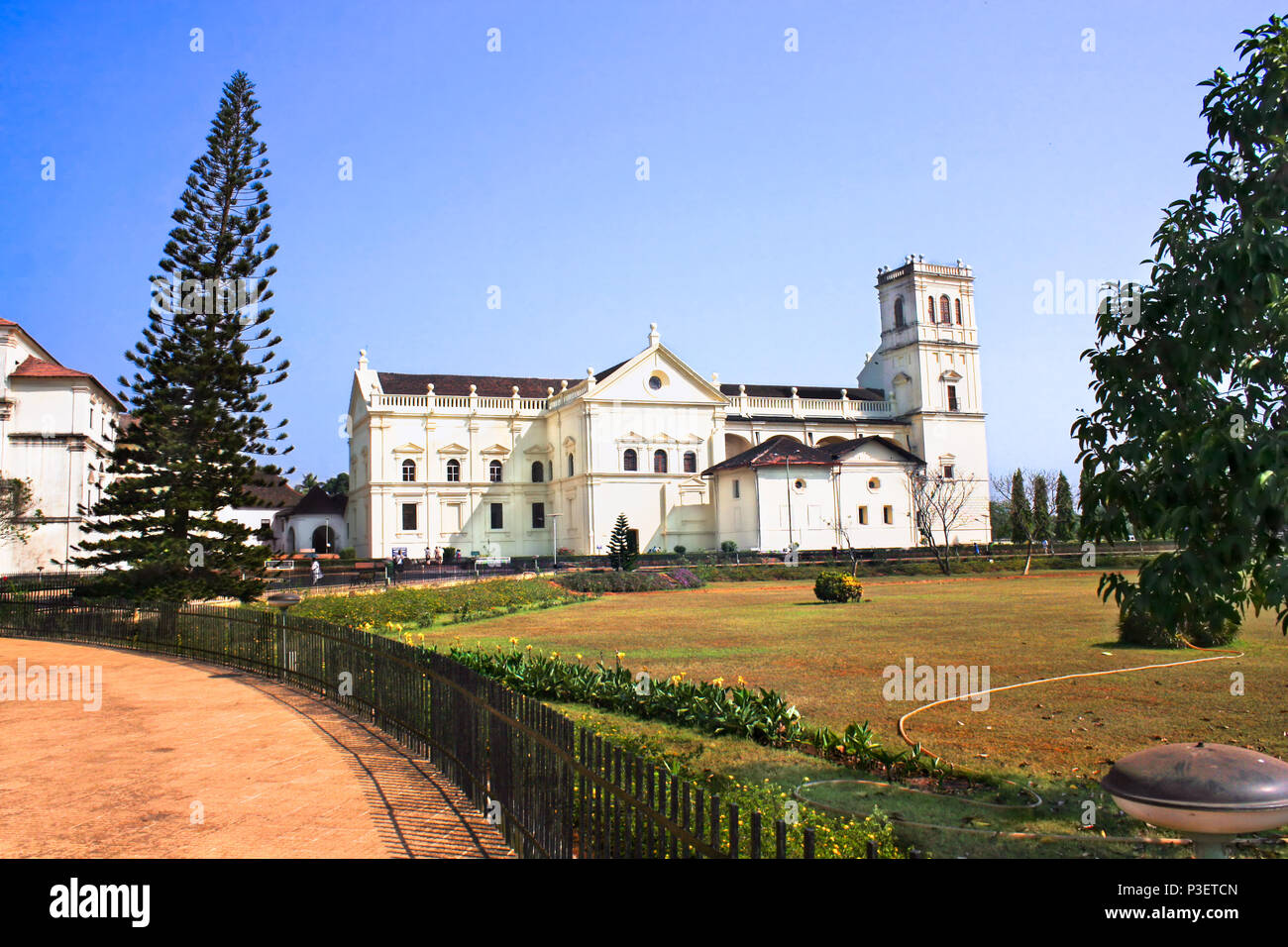 Church of St Francis of Assiisi and Se Cathedral in Old Goa , Goa India ...