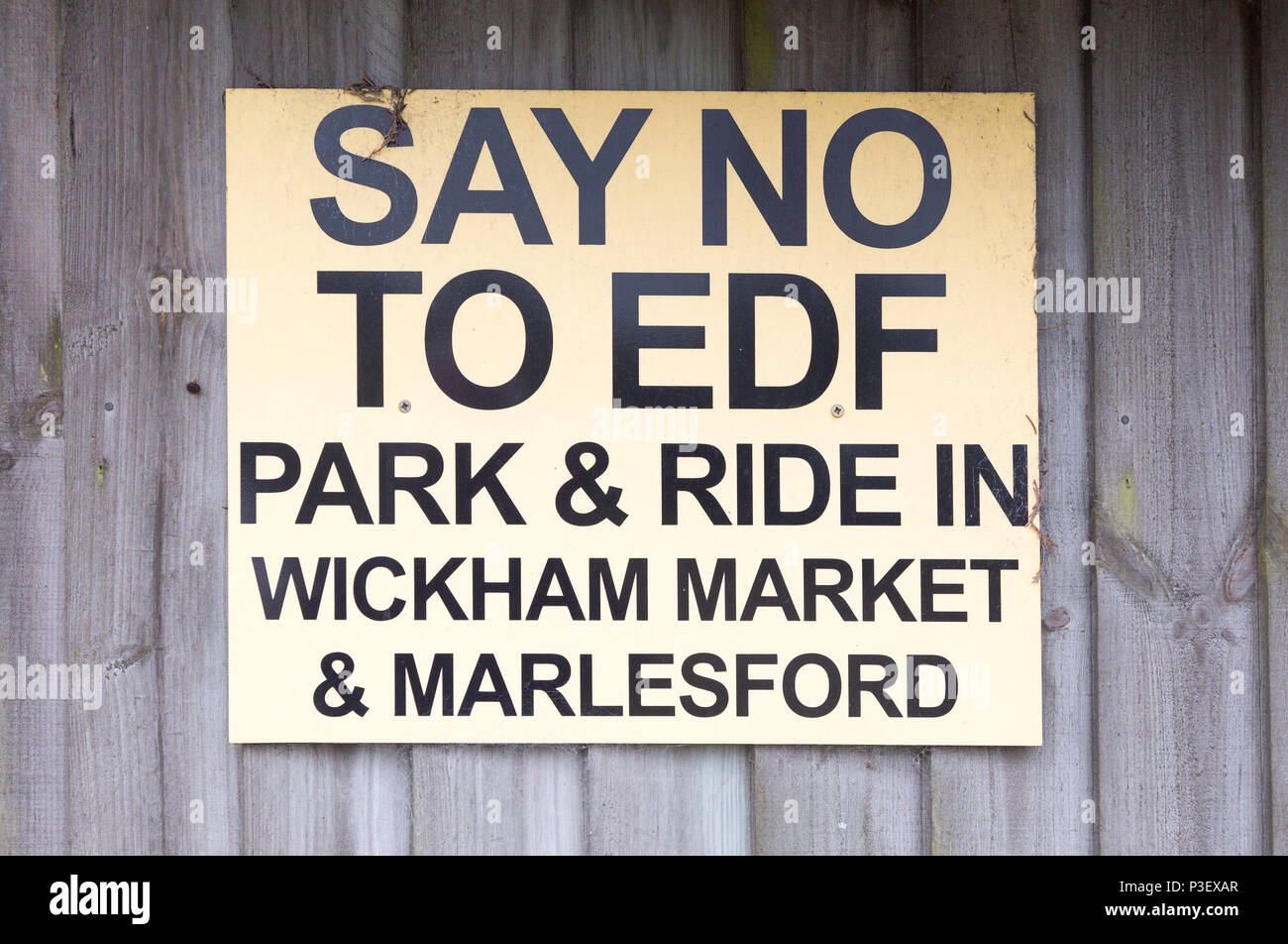 Say no to edf hi-res stock photography and images - Alamy