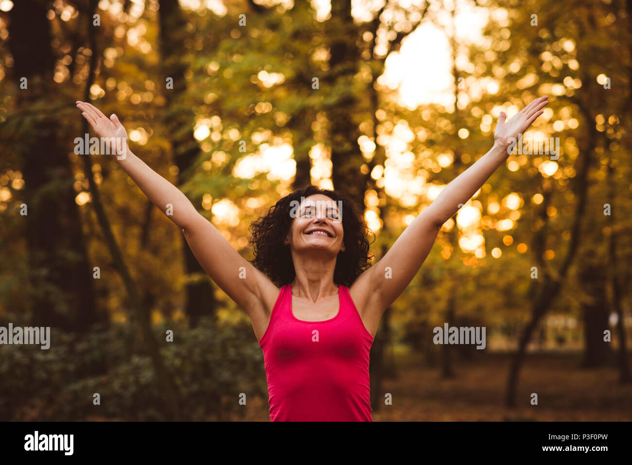 Outstretched arm woman hi-res stock photography and images - Alamy