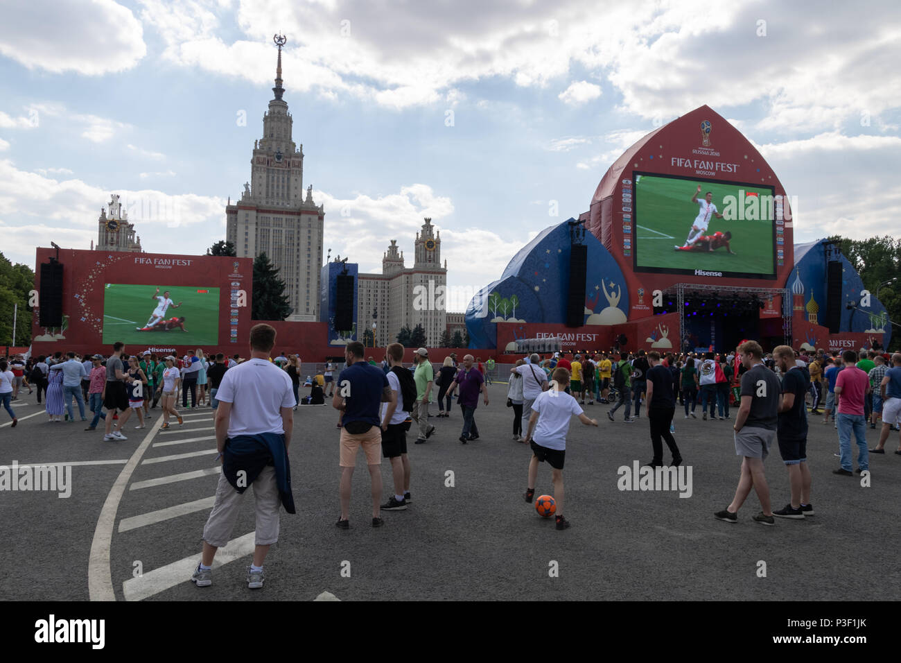 World cup 2018 hi-res stock photography and images - Alamy