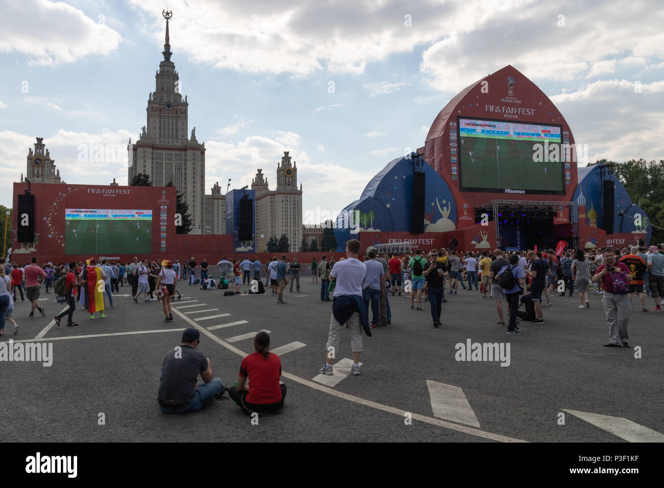 Fifa world cup 2018 hi-res stock photography and images - Alamy