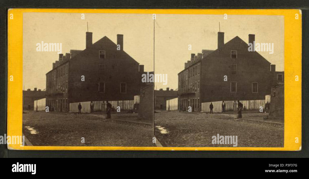 . 'Castle Thunder,' Cary St., the place where so many Union prisoners ...