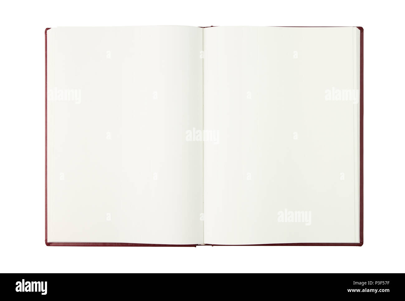 Blank book page Cut Out Stock Images & Pictures - Alamy