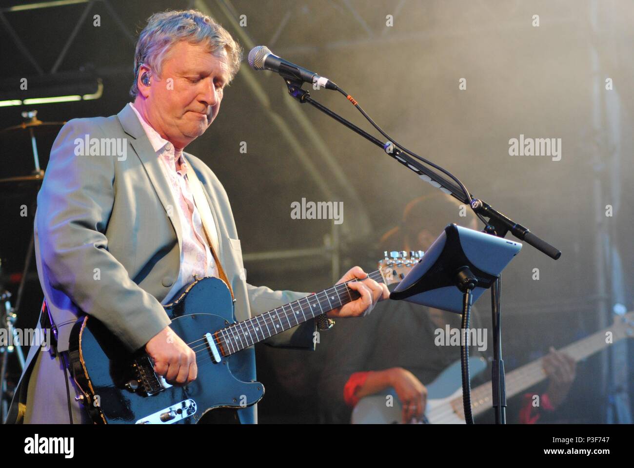 Squeeze rock Bath. England - Pub in the Park festival, June 2018 Stock ...