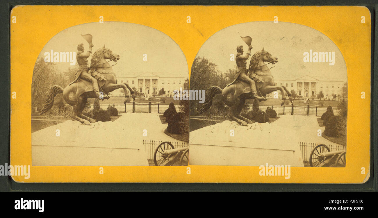 Equestrian statue of gen andrew jackson hi-res stock photography and ...