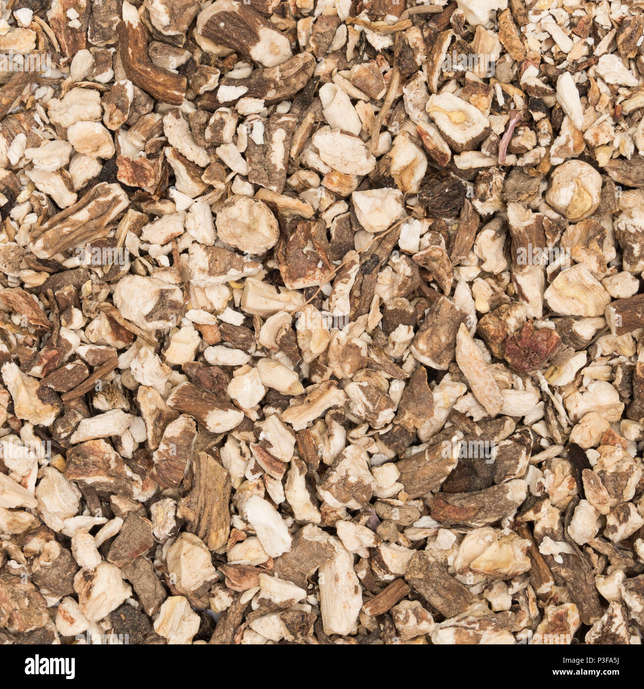 Organic dried dandelion root texture Stock Photo - Alamy