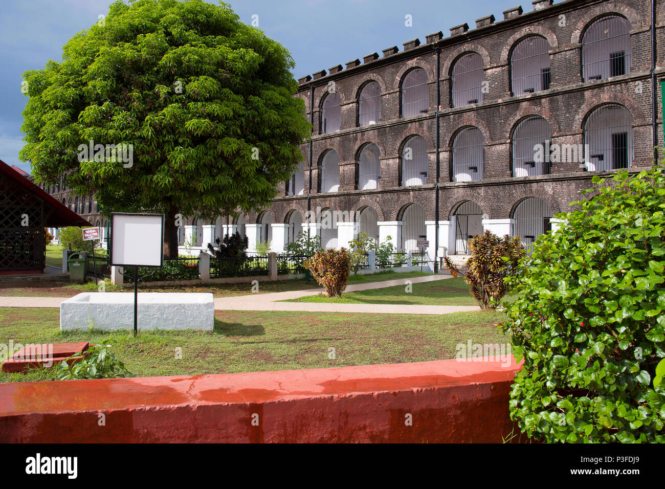 Cellular Jail, Port Blair, Andaman islands Stock Photo - Alamy