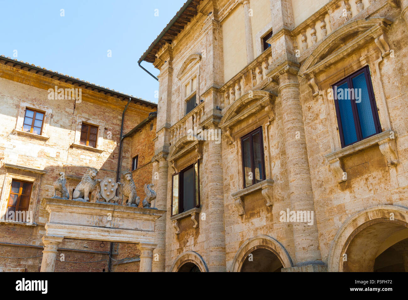 The Nobili-Tarugi palace is a nobiliary palace in Montepulciano, Italy ...