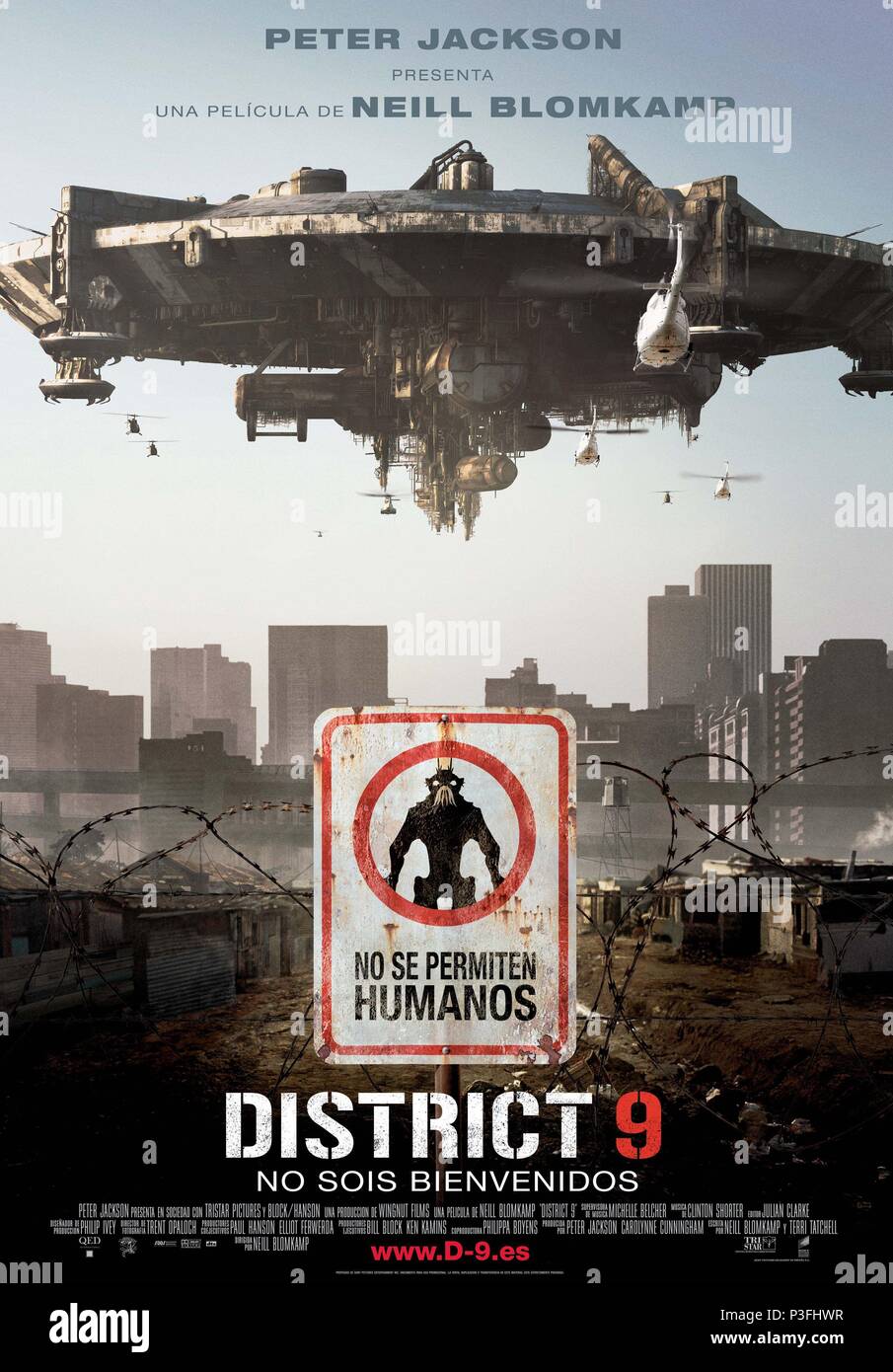 Original Film Title: DISTRICT 9. English Title: DISTRICT 9. Film ...