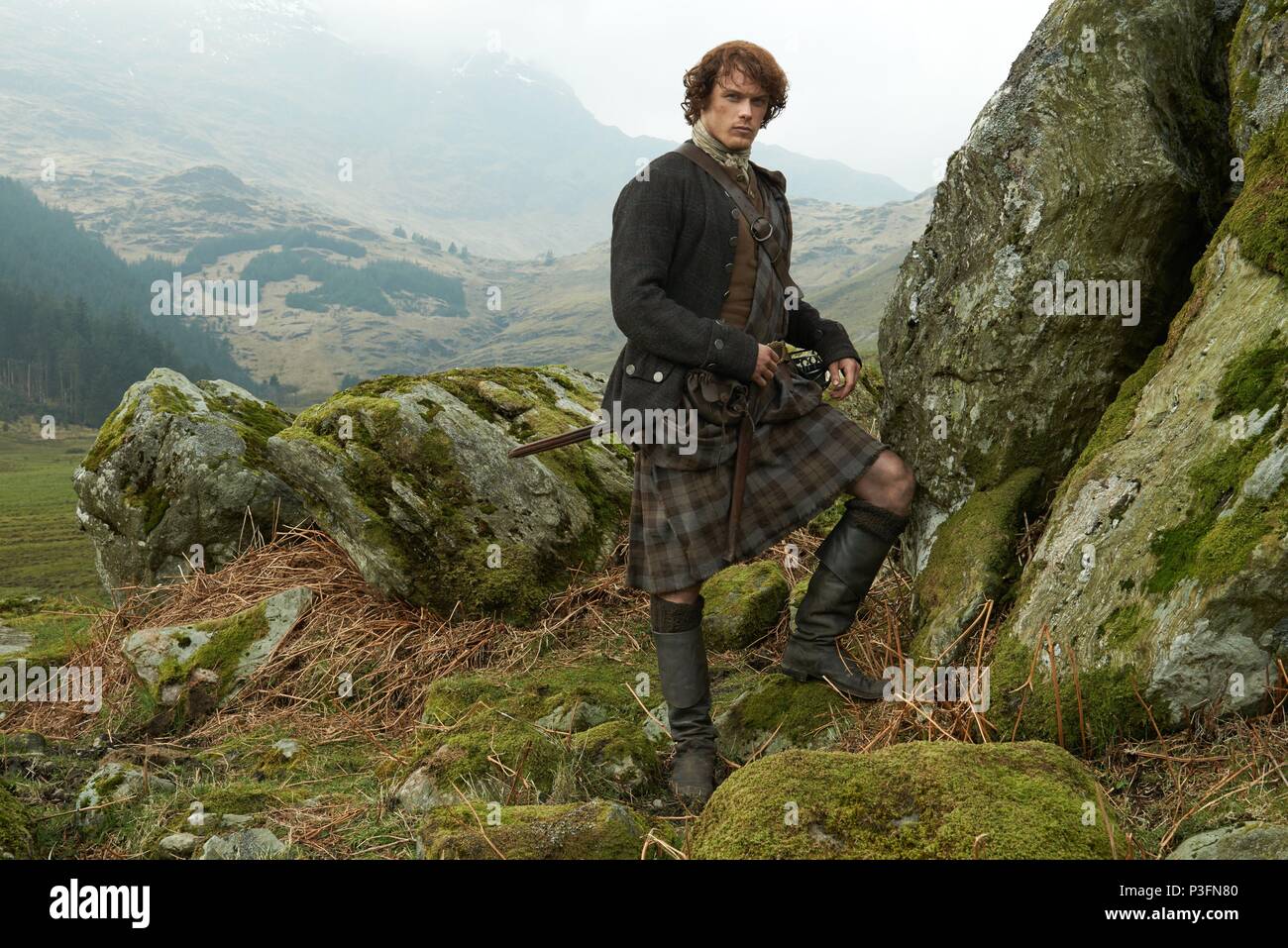 Sam Heughan Outlander Kilt
