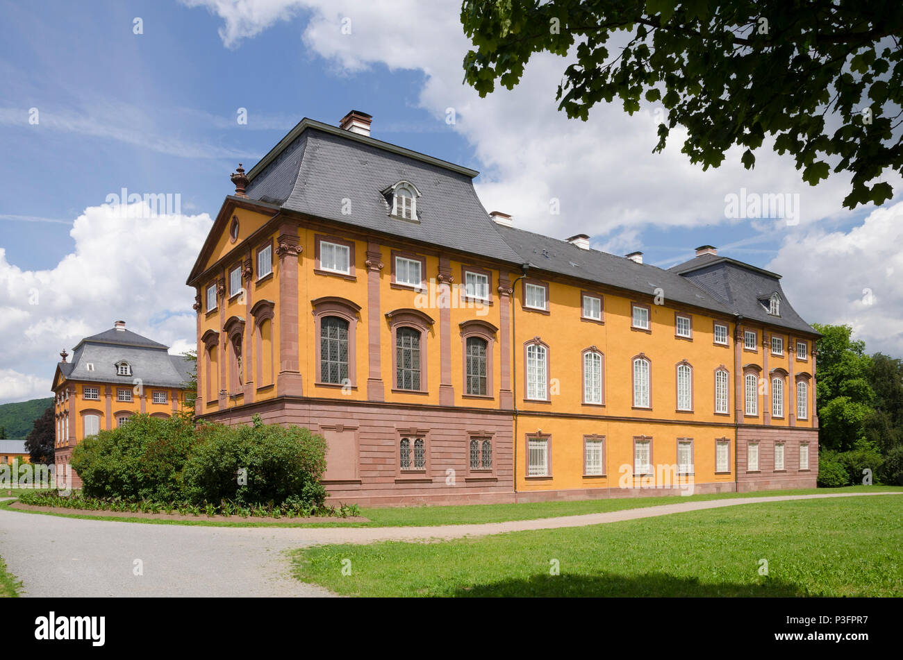 Kleinheubach, Schloss Löwenstein, Bayern, Deutschland Stock Photo - Alamy