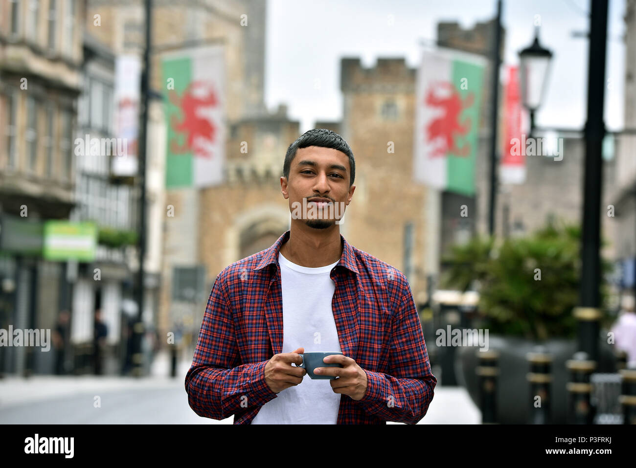 Pictures show Ibby Tarafdar, aged 27 years of Gabalfa, Cardiff. Ibby a ...
