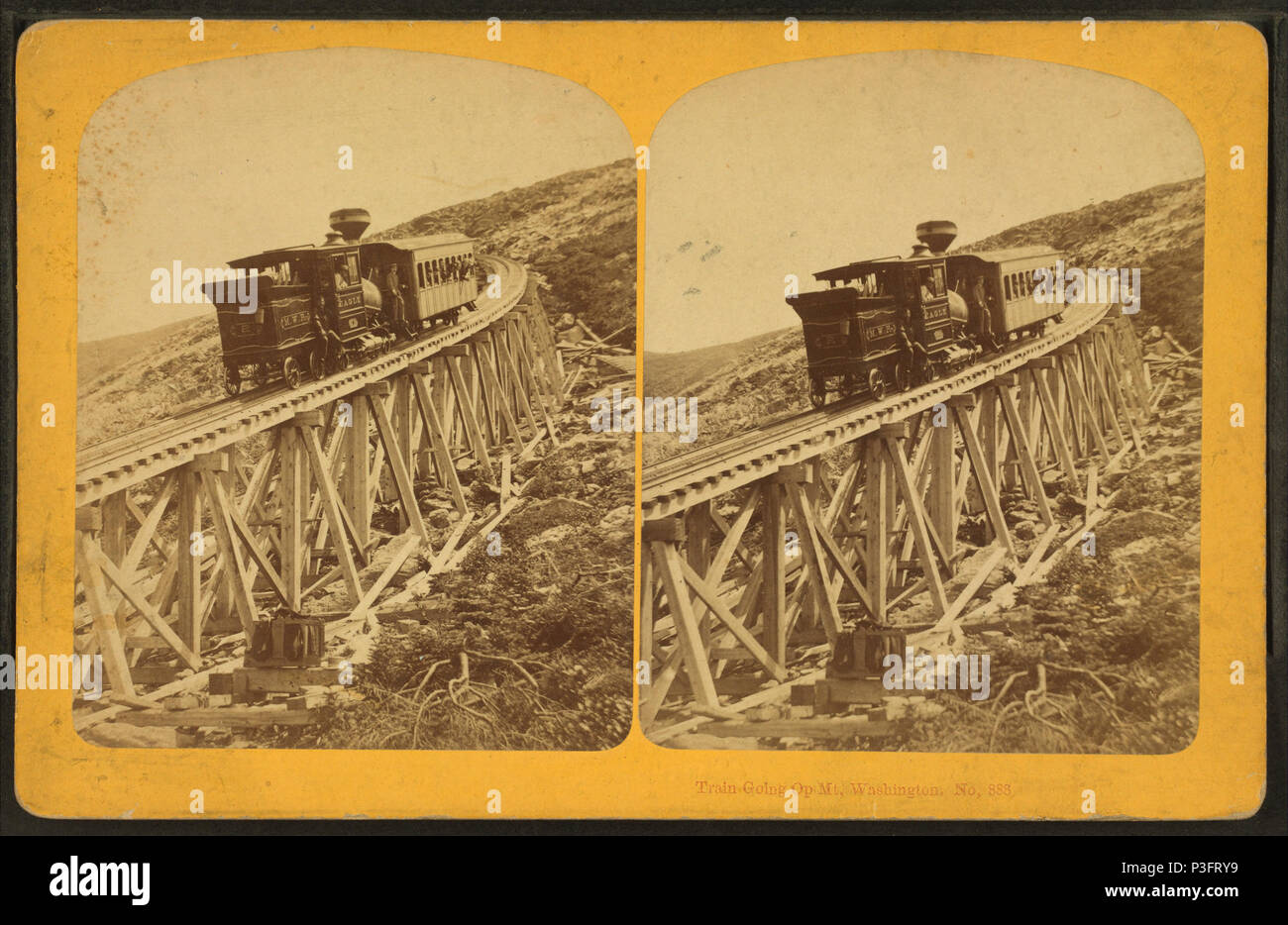 Train going up mountain hi-res stock photography and images - Alamy