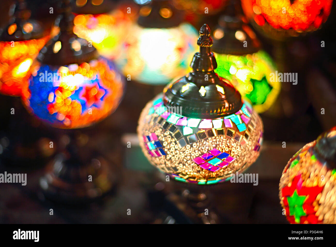 Lamps On The Grand Bazaar Market High Resolution Stock Photography and ...
