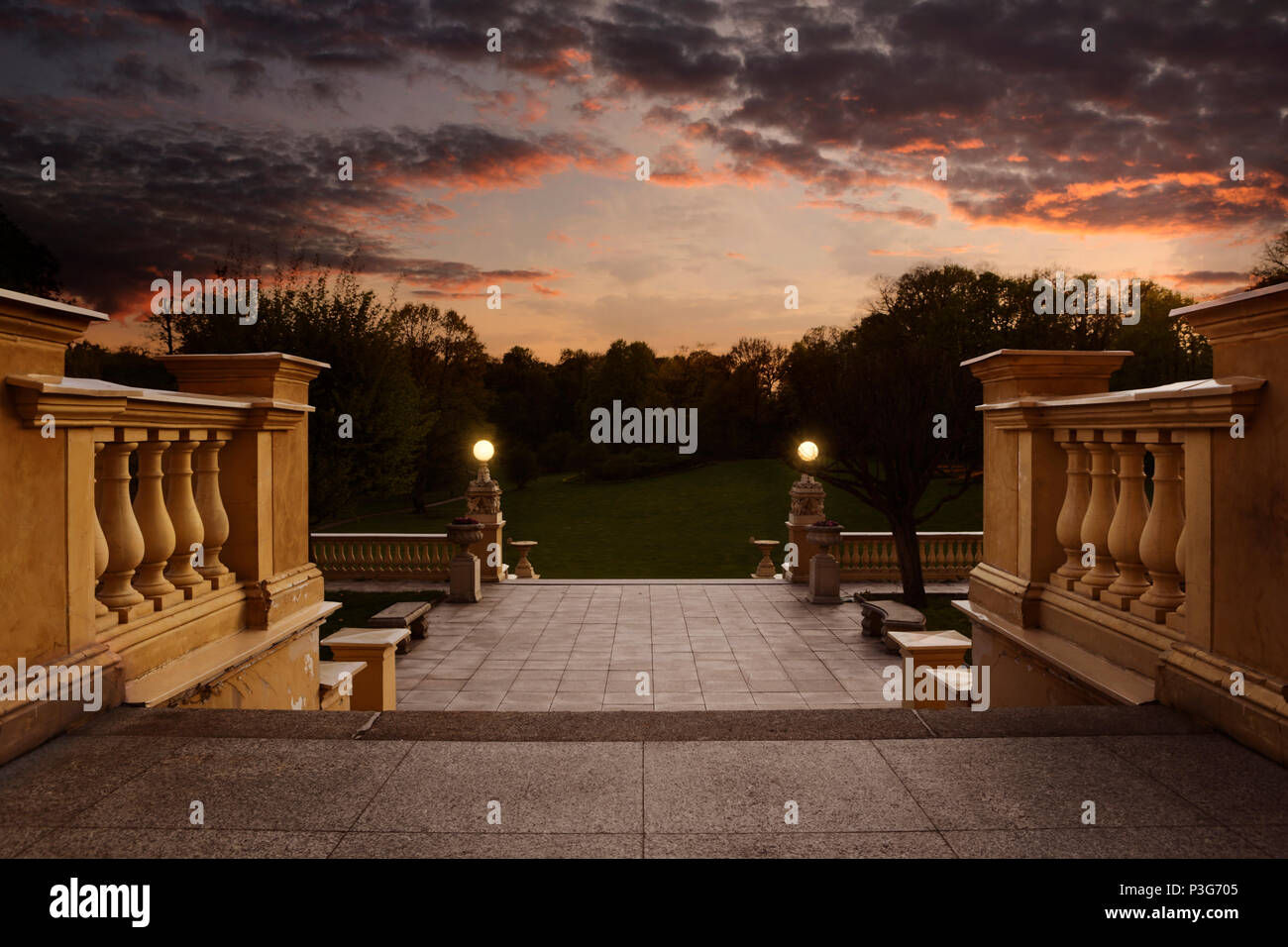 Balustrade baroque architecture hi-res stock photography and images - Alamy