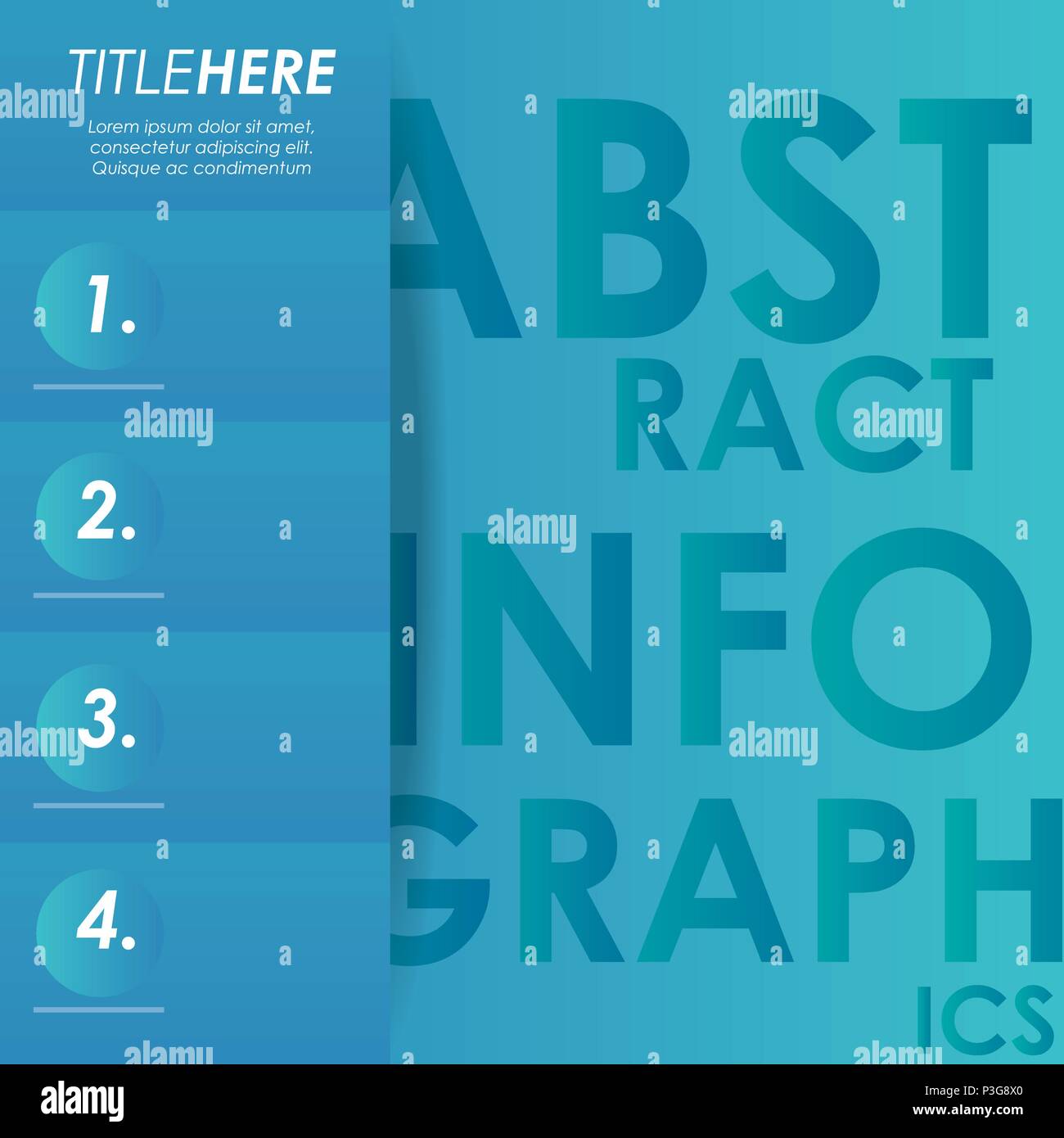 abstract infographics with numbers sketches vector illustration Stock ...