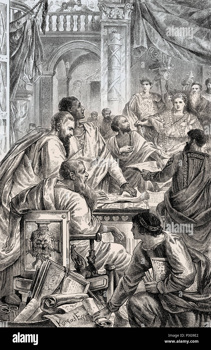First council of nicaea in 325 hi-res stock photography and images - Alamy First council of nicaea in 325 hi-res stock photography and images - Alamy