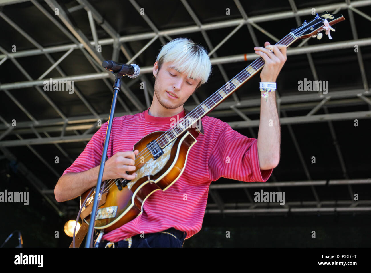 Norway, Oslo - June 16, 2018. The Norwegian singer, songwriter and ...