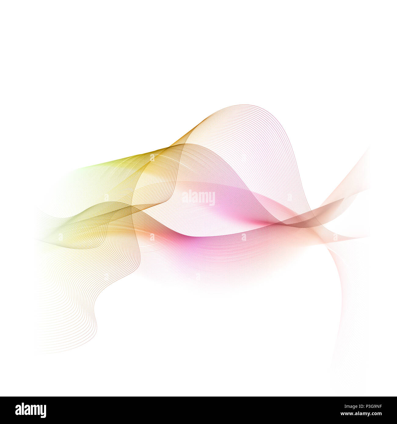 Vector abstract lines Cut Out Stock Images & Pictures - Alamy