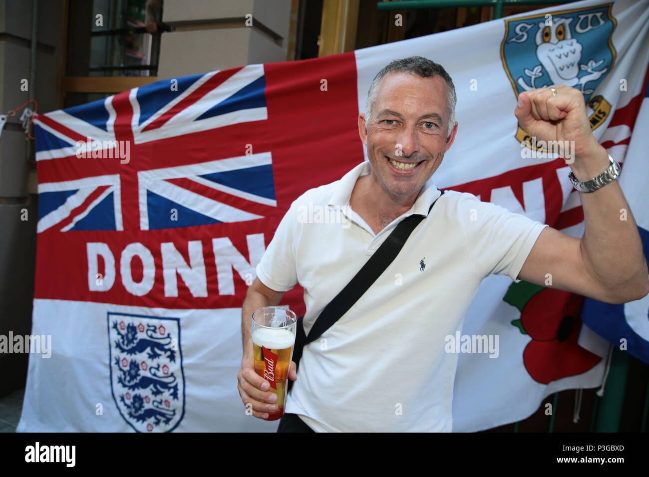 Volgograd ahead englands opening game 2018 fifa world cup hi-res stock ...
