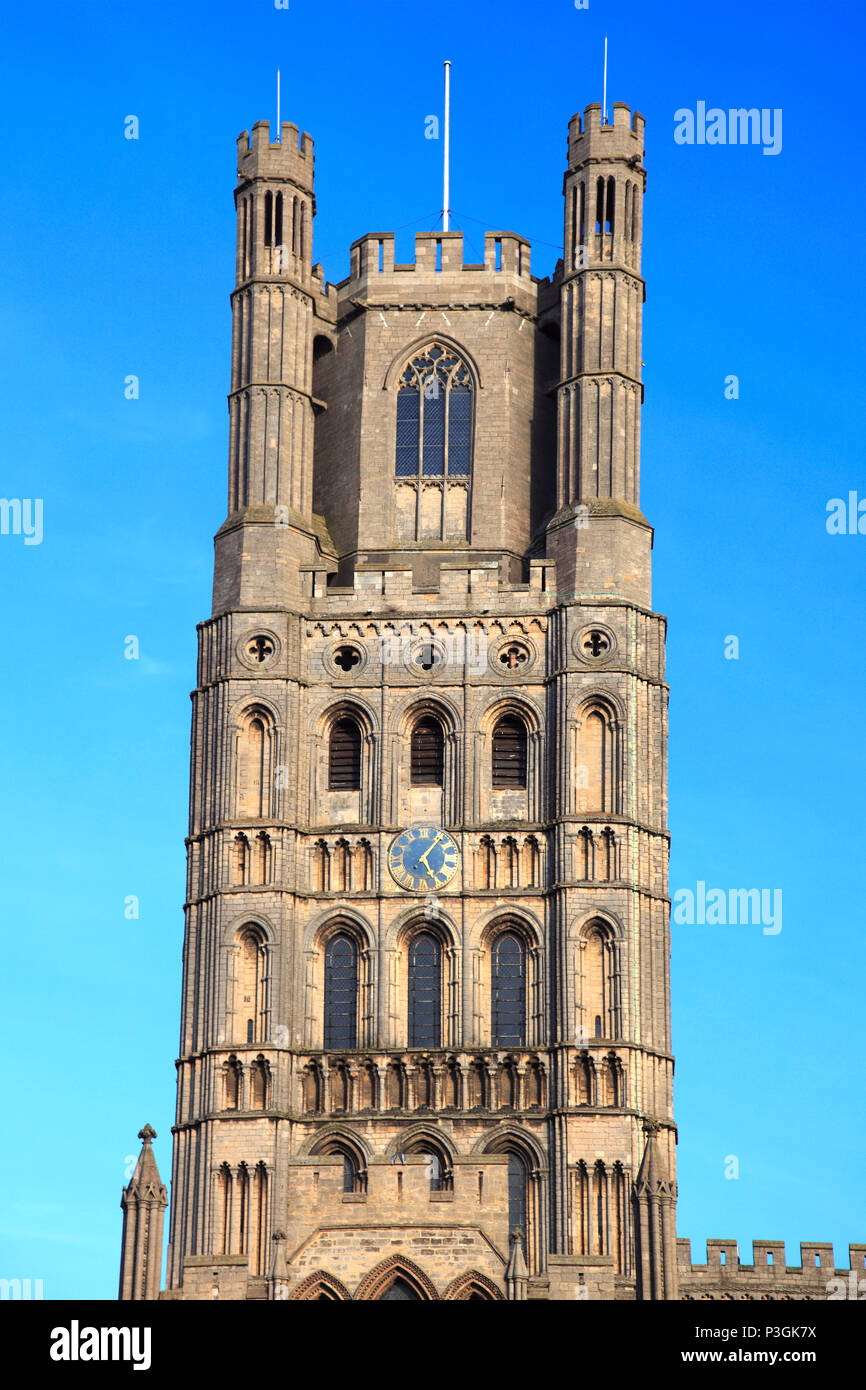 Spring Colours, Ely Cathedral, Ely City, Cambridgeshire, England, UK ...