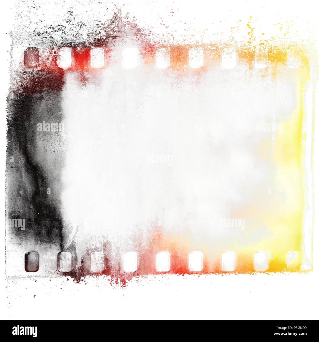 Red Film Strip Background