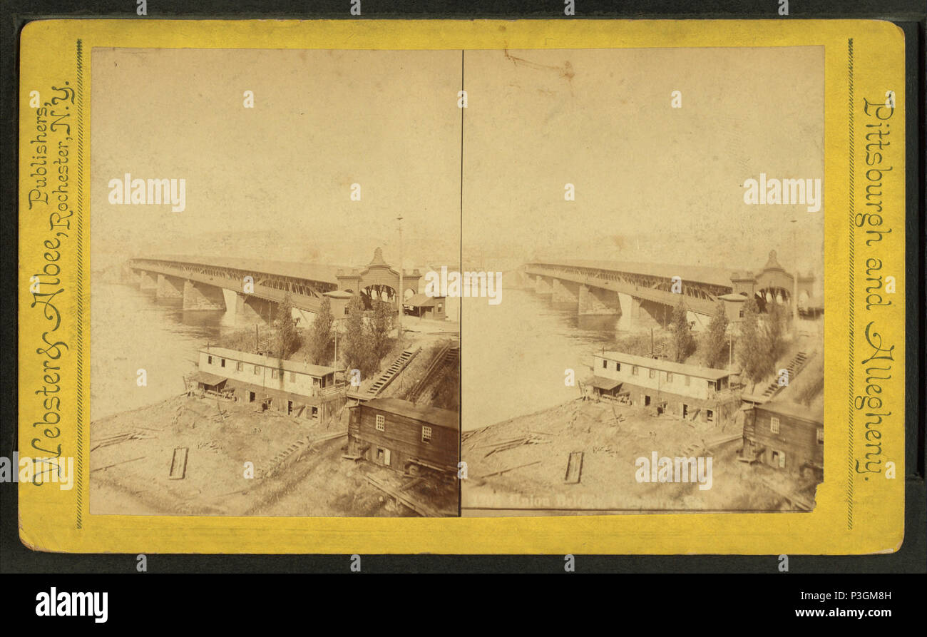 . Union Bridge, Pittsburg, Pa. Alternate Title: Pittsburgh and ...