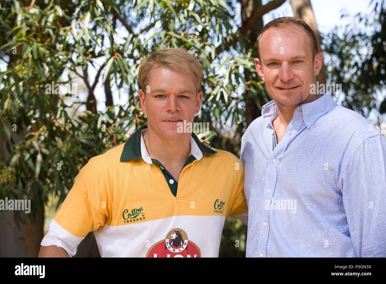 Matt damon and francois pienaar hi res stock photography and images Alamy