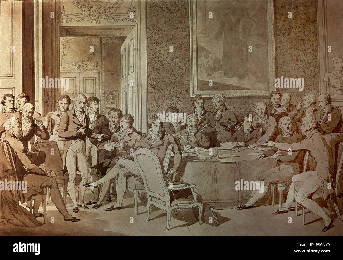 The Congress Of Vienna 1815 Stock Photos & The Congress Of Vienna 1815 ...