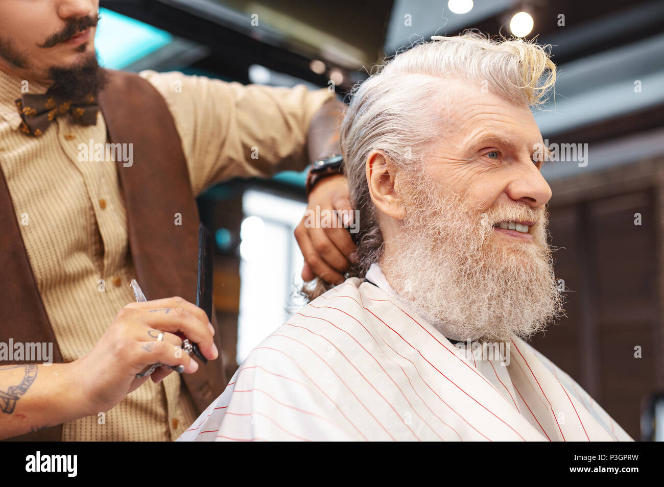 Elderly male person hi-res stock photography and images - Alamy