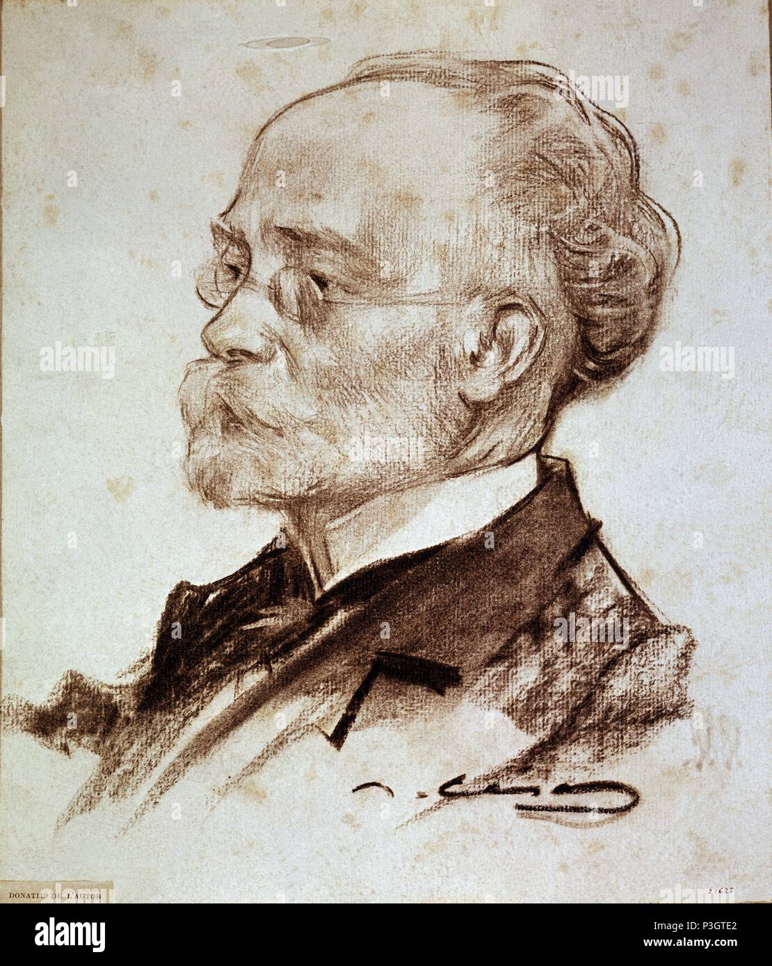 FELIPE PEDRELL - COMPOSITOR Y MUSICOLOGO (1841/1922) - DIBUJO. Author ...