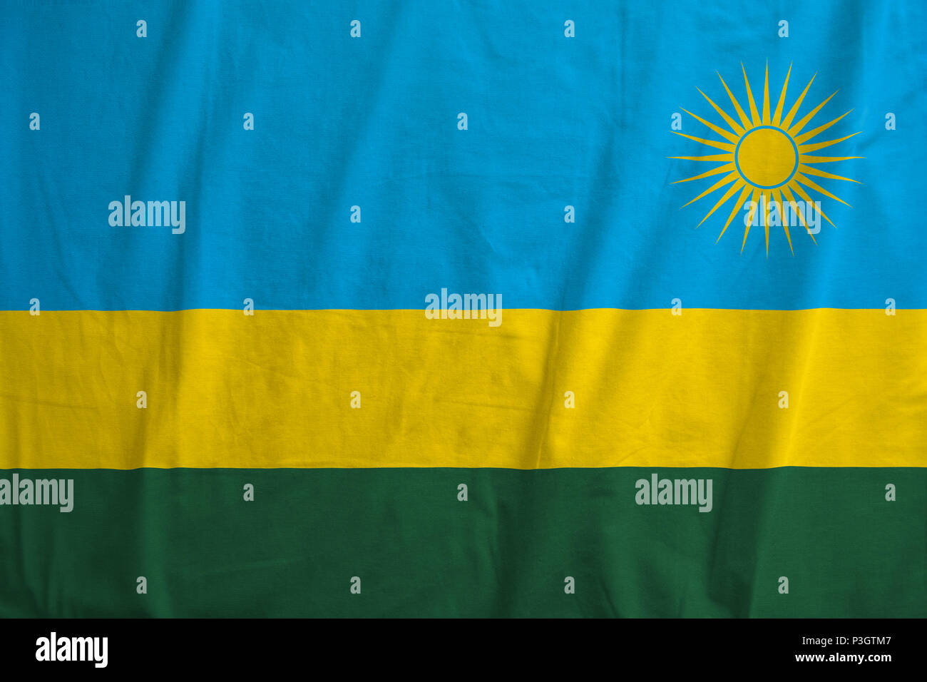 Rwanda flag waving hi-res stock photography and images - Alamy