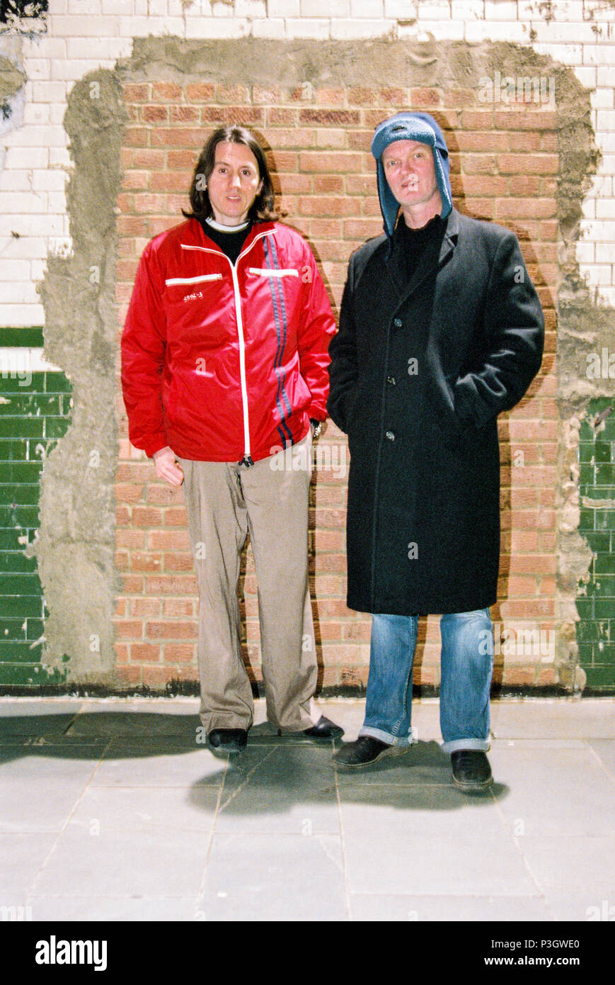 Guy Chadwick and Terry Bickers from The House of Love, Photographed on ...