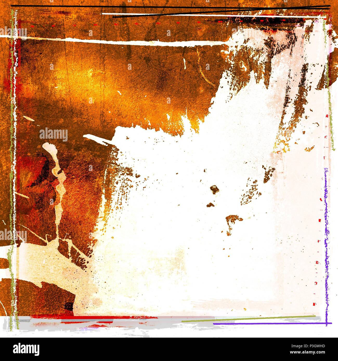 Rusty texture dripping paint hi-res stock photography and images - Alamy