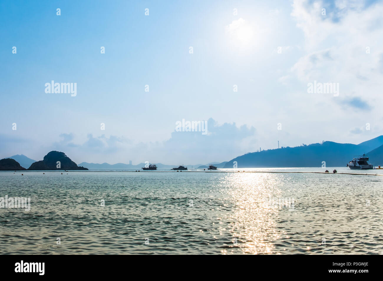 Beautiful sunset on remote beach hi-res stock photography and images ...