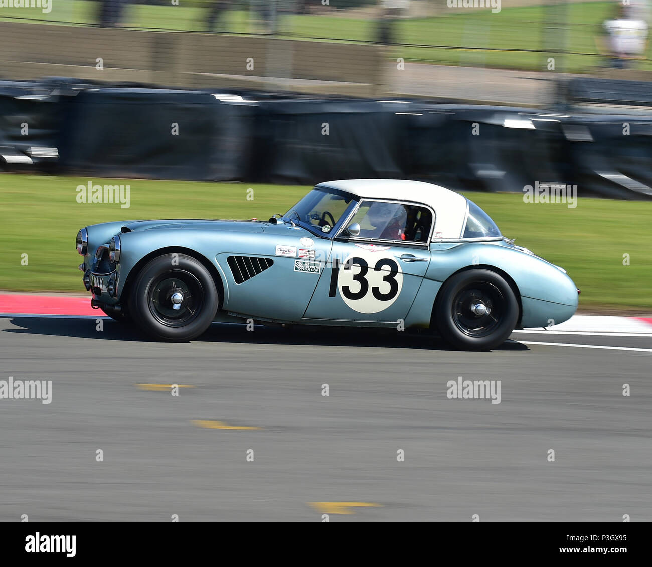 Alex Bell, Jeremy Welch, Austin Healey 3000, Pre-63 GT Cars, Donington ...