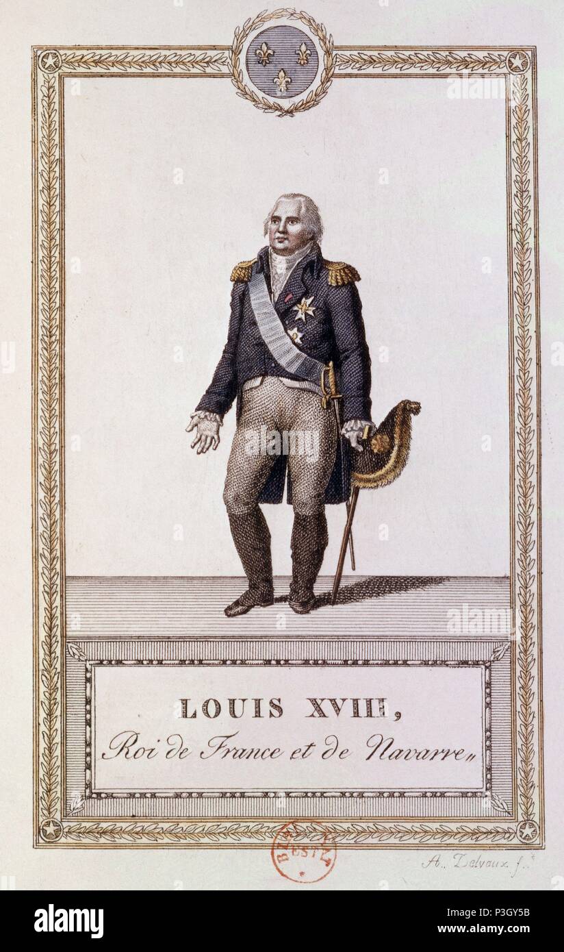 Luis xviii rey de francia hi-res stock photography and images - Alamy