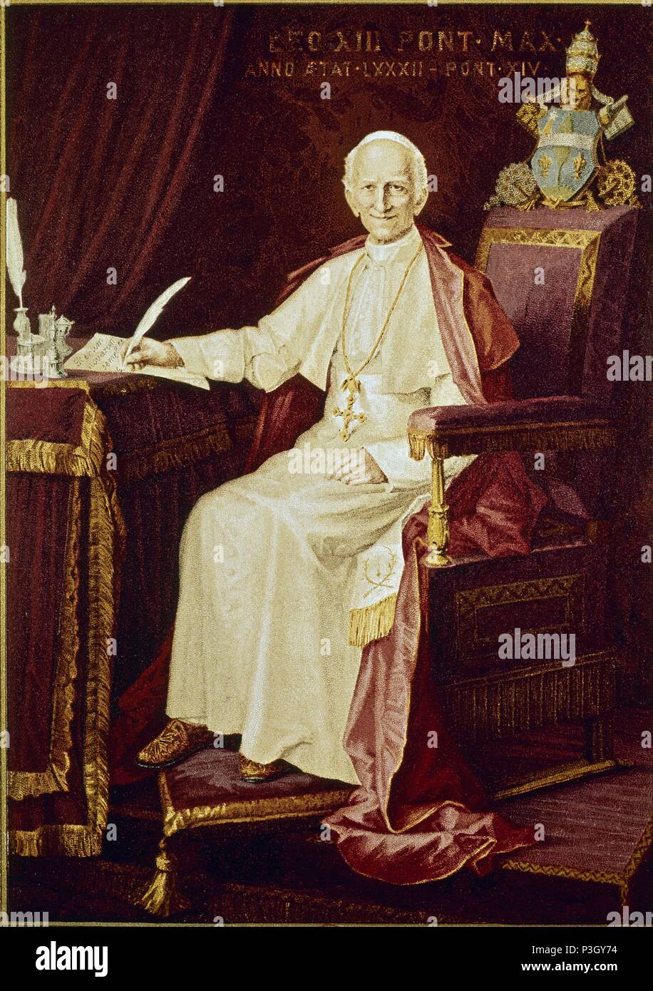Papa leon xiii hi-res stock photography and images - Alamy