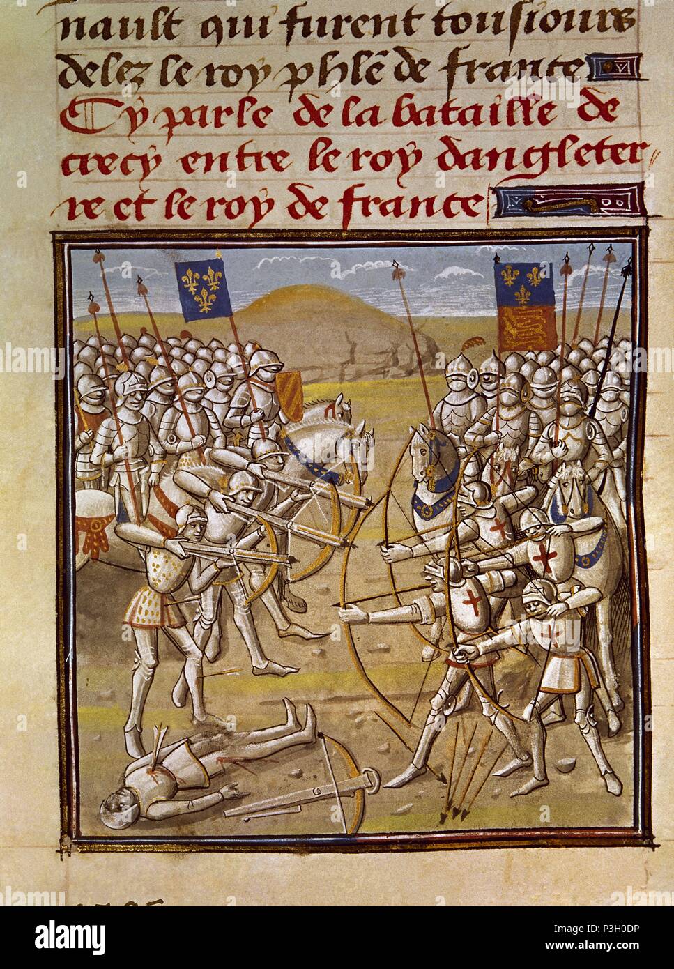 Jean froissart crecy hi-res stock photography and images - Alamy