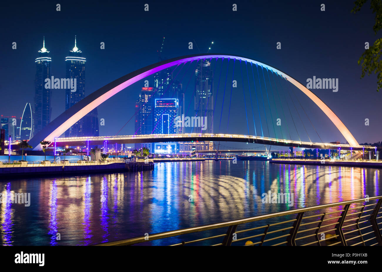 Bridge in the middle of blue water hi-res stock photography and images ...