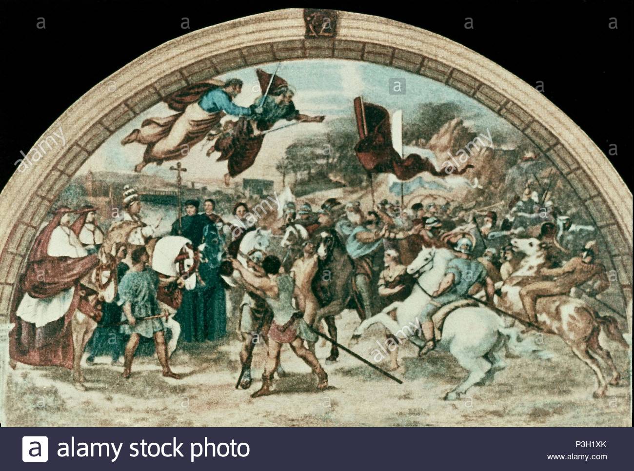 The Meeting Of Leo The Great And Attila Stock Photos & The Meeting Of ...