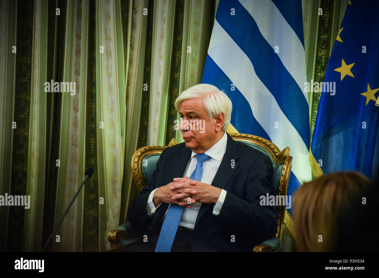 President of greece hi-res stock photography and images - Alamy