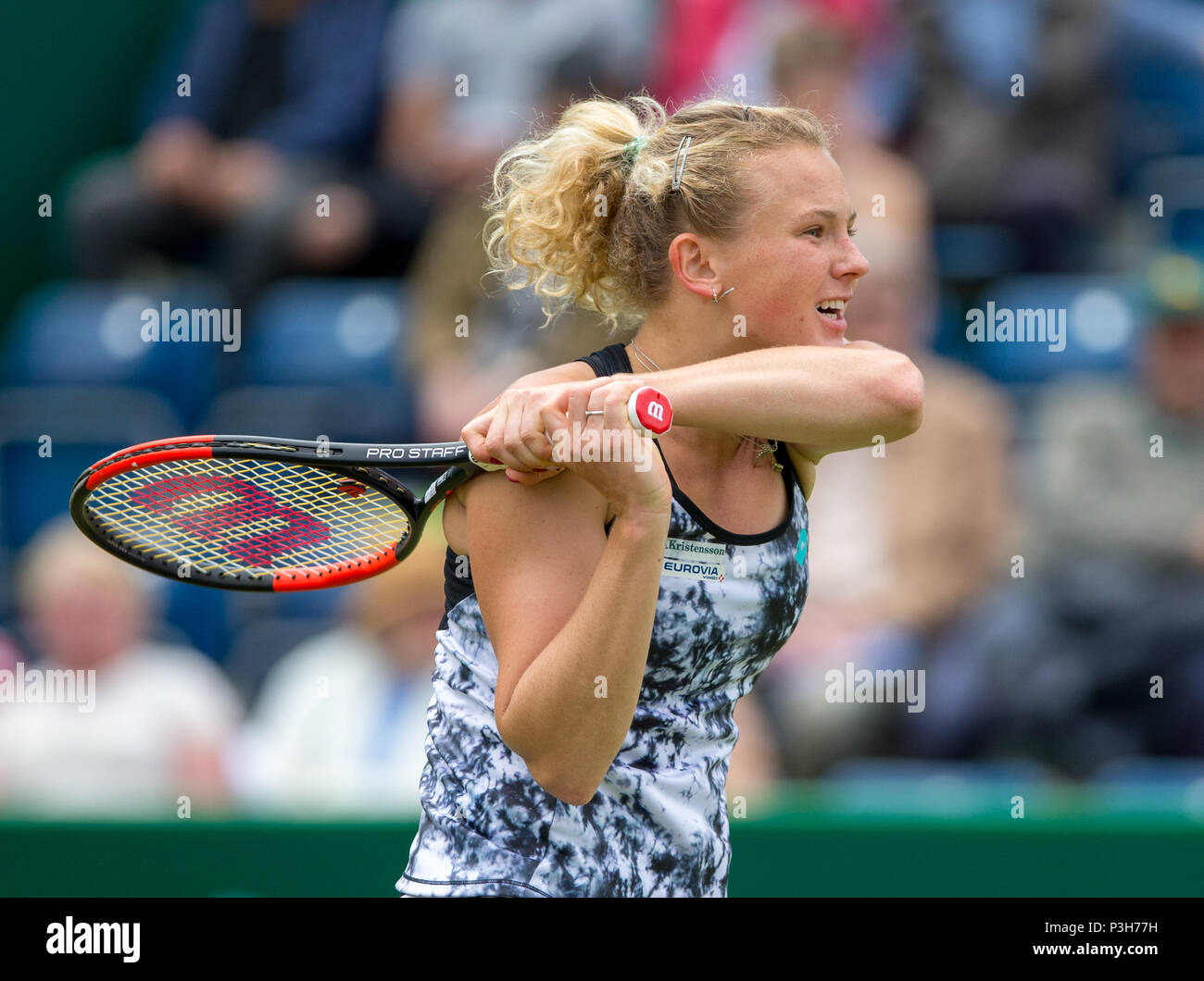 Katerina siniakova in action tennis hi-res stock photography and images ...