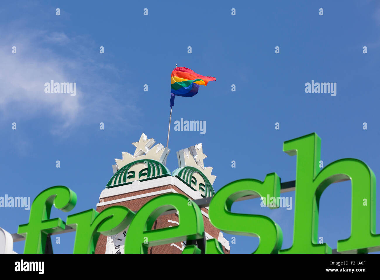 Starbucks headquarters hi-res stock photography and images - Alamy