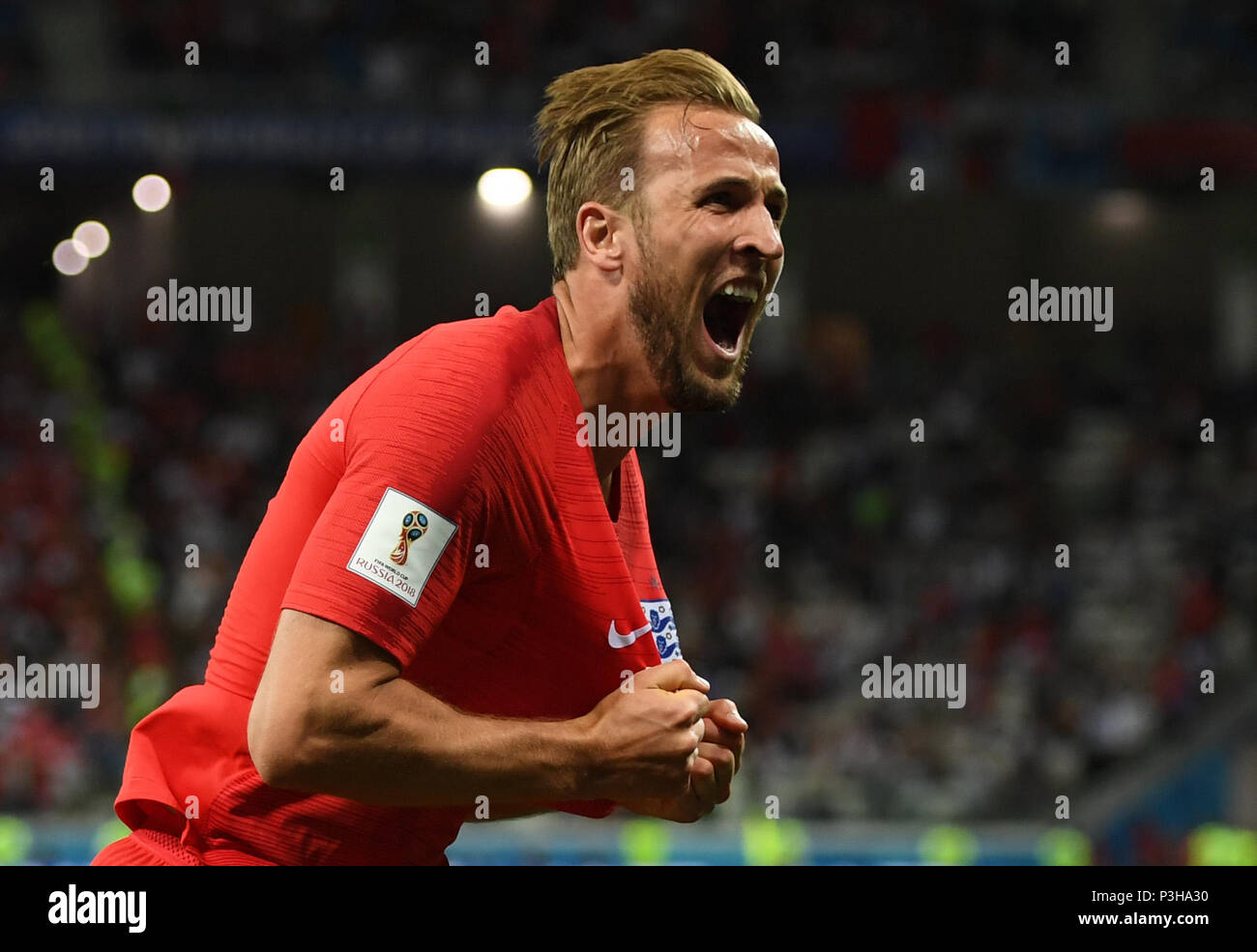 Harry kane celebrating for england hi-res stock photography and images ...